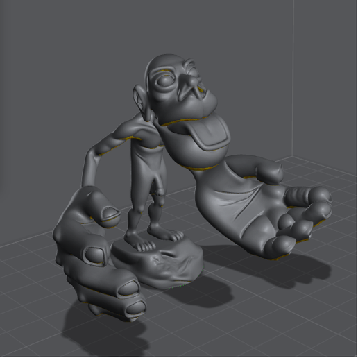 🧠 Penfield's Homunculus - Promoción・Archivo STL para Impresión 3D・Cults