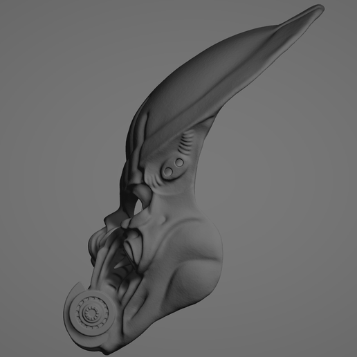 🪖 The Celtic/Scar Face Bio Mask STL・ 3D File for 3D printing・Cults
