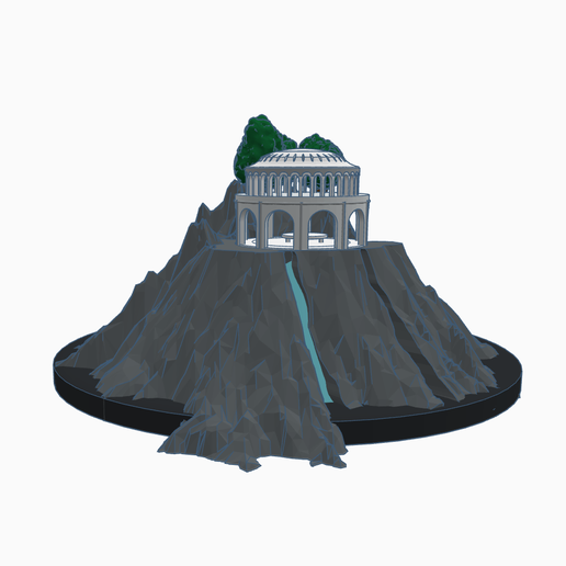 STL file Lotr white council figure diorama 🧝 ・3D printable model to ...