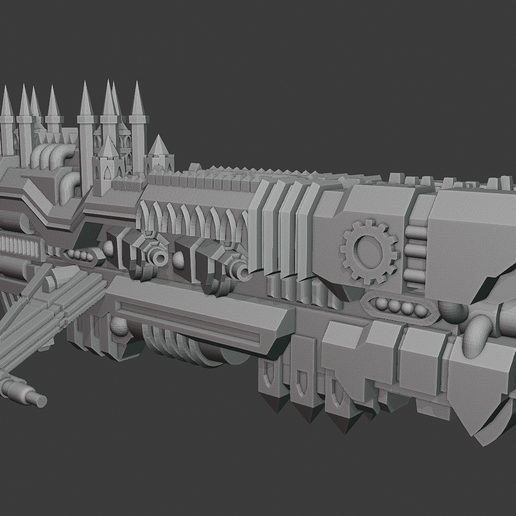 🚢 BFG - Admech Escort Ship - Minotaur Class・Free STL File for 3D ...