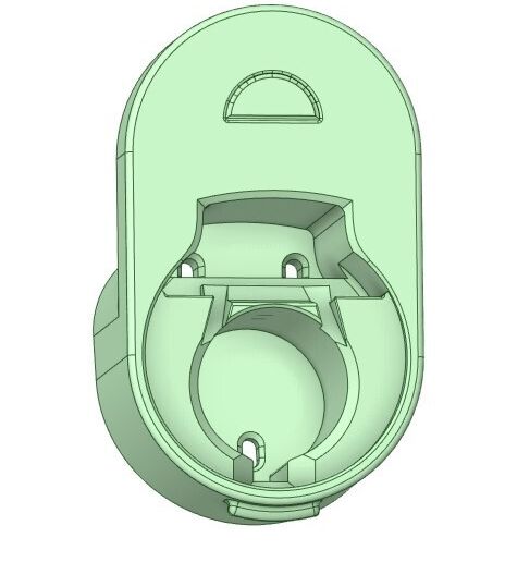 STL file J1772 Cord and Plug Management Wall Mount Bracket 🔌 (3MF ...