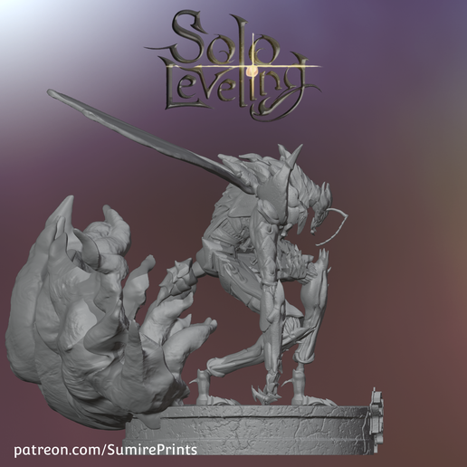 🐜 Beru – General Grade Shadow Ant King | 3D Printable Model STL from ...