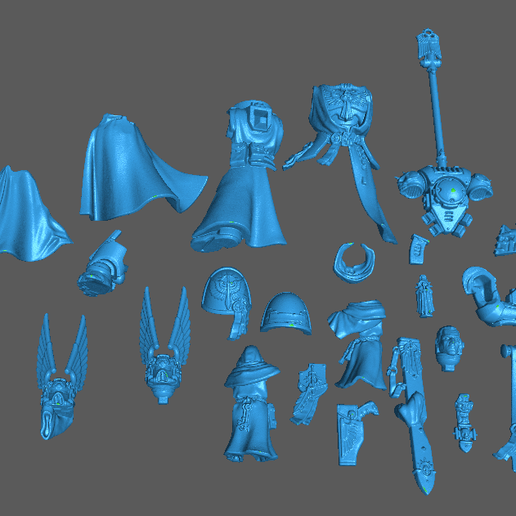 3D file 1st legion dark angel marine chapter master azrael 🥇 ・3D ...