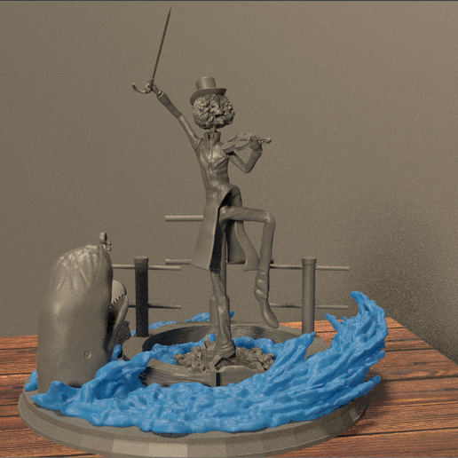 STL file Figurine Brook Thriller bark 🎨 ・3D printing template to ...