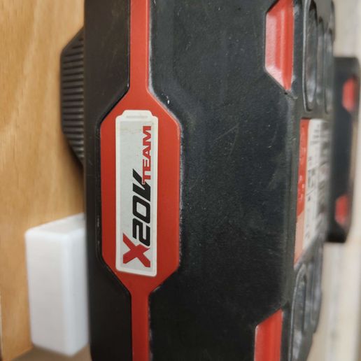 🔋 x20 Parkside battery holder - uchwyt baterii x20 Parkside・Free STL ...