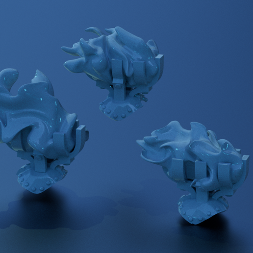 ⚔ Nighthaunt Hexwraith conversion kit・Free STL File for ・Cults