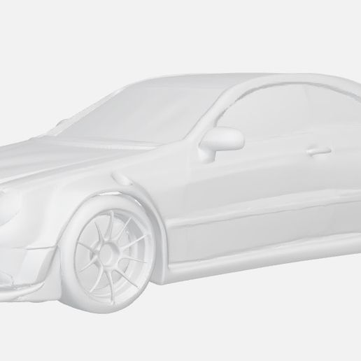 🚗 Mercedes clk AMG (read description)・ STL File for 3D printing, CNC ...