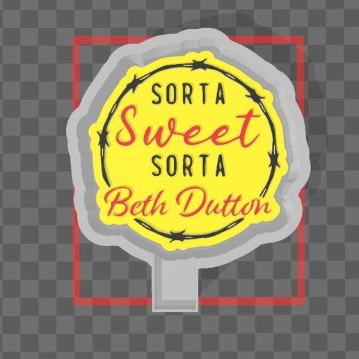 STL file Sorta Beth Dutton Freshie Mold 🪔 ・3D print model to download・Cults