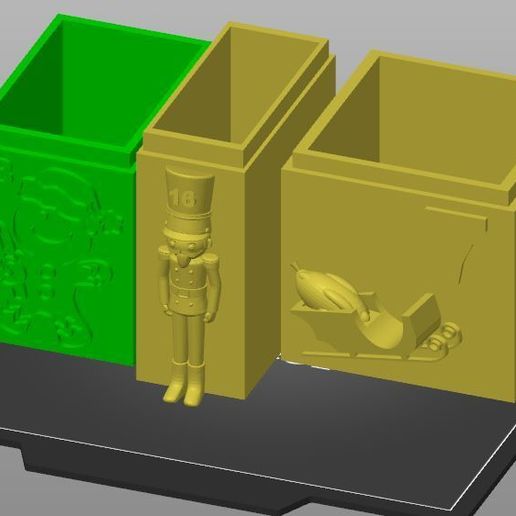 📅 Advent Calendar・Free STL File for 3D printing・Cults