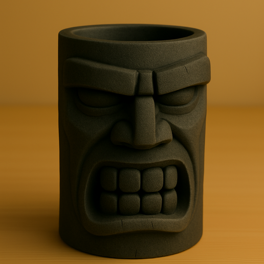 🫙 Jar of Rage – 3D Printed Angry Face Candle Holder・ STL File for 3D ...
