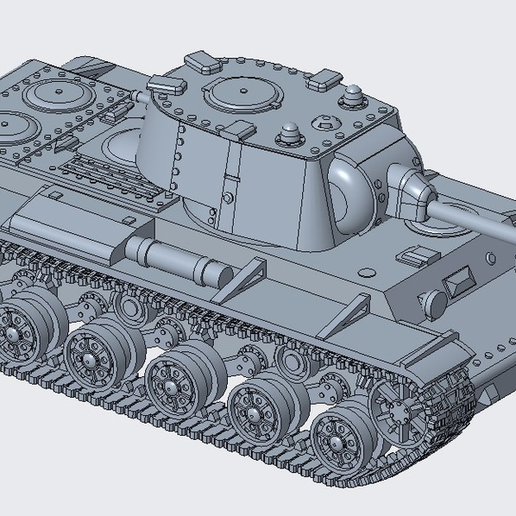 🪖 KV Tank Expansion (Redone)・Free 3D File for ・Cults