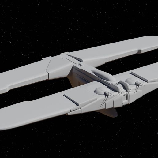 🛬 Trade Federation Landing Craft・Free STL File for 3D printing・Cults