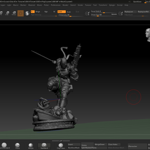 🎨 Deathstroke・ STL File for 3D printing・Cults