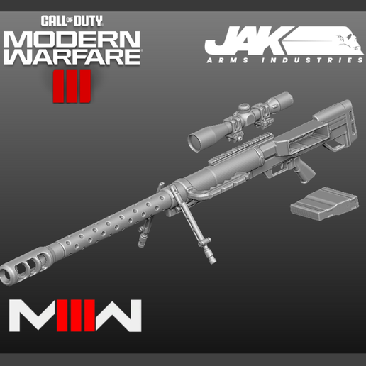 🤙 jak salvo Conversion Kit Call of duty mw3・ OBJ File for 3D printing・Cults
