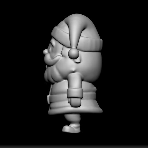 STL file Santa - Christmas - Santa Claus - santa toy - santa garden 🎅 ...