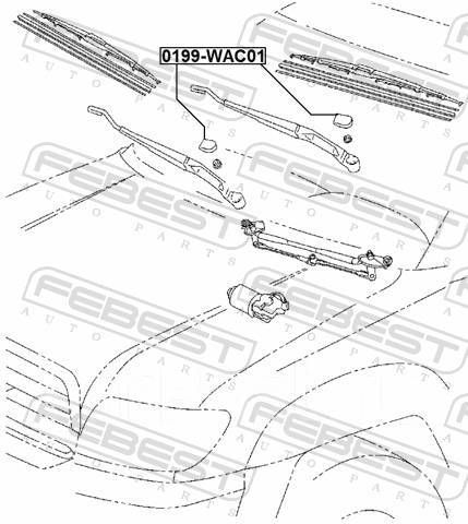🚗 0199WAC01 Cobertura do limpa para-brisas do Land Cruiser 80・Arquivo ...