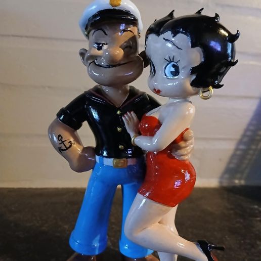👾 betty boop・ STL File for 3D printing・Cults