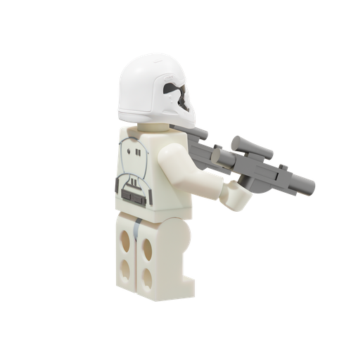 🧱 Brick Stormtrooper Figure・ 3D File for 3D printing・Cults