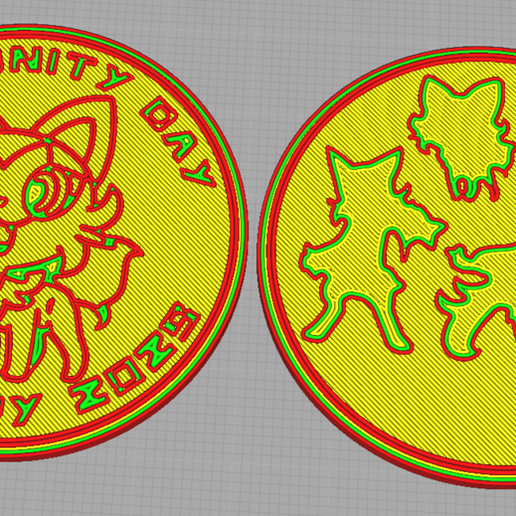 Free 3D file Pokemon Go Community Day #96 coin - Sprigatito 🐉 ・3D ...