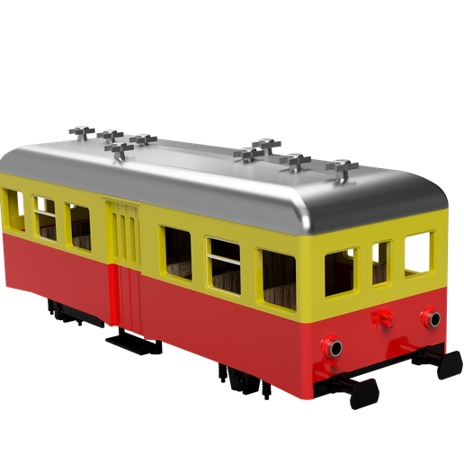 Free STL file NMBS SNCB 732 trailer car HO scale 1:87 🚐 ・Object to ...