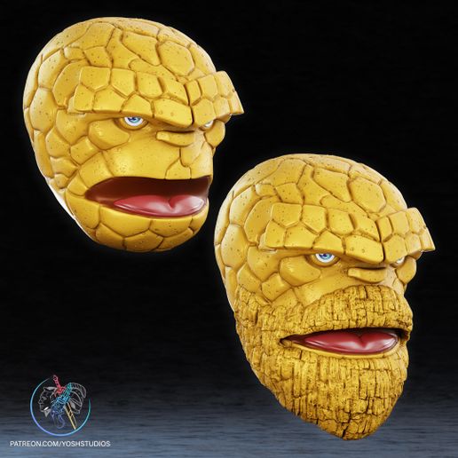 🖨️ Comic Thing Mask 3D Printer STL File・ STL File for 3D printing・Cults