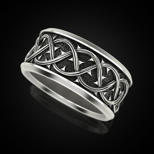 👑 Thorn crown ring・ STL File for ・Cults