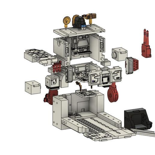 🤖 Grand Micromaster Base (NOT GRANDUS)・ 3D File for ・Cults