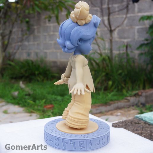 👾 Pauline 3 pose set from Donkey Kong Bananza STL 3D print statue・ 3D ...