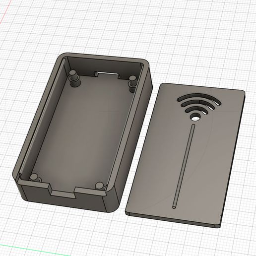 Archivo STL Box for ESP32 WROOM 32D Pinless 📦 (3MF)・Objeto de impresión ...
