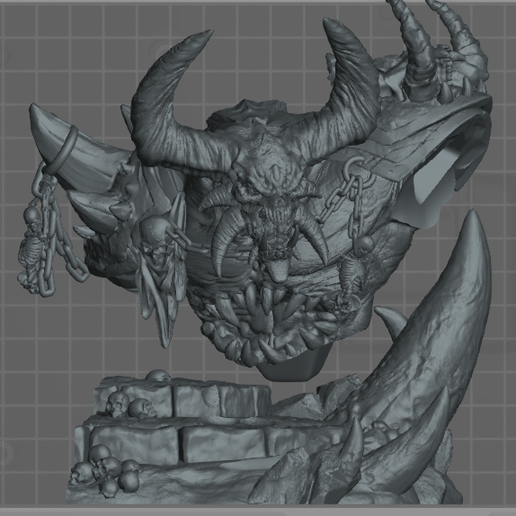 3D-Datei War daemon soul epic proxies miniature stl space marine ...