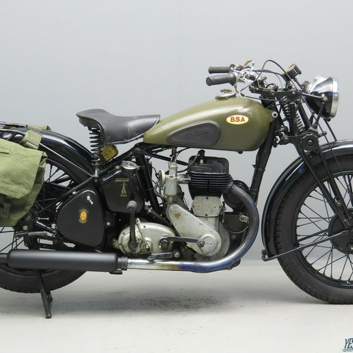 🏍️ 1943 BSA M20・ STL File for ・Cults