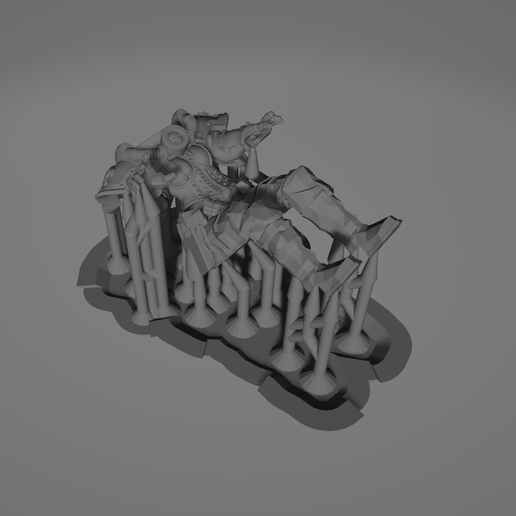 3D file Sisters Tank V-2 Double Cannon 🪖 ・3D printing template to ...