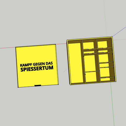 STL file The fight against bigotry Big Box 📦 ・Design to download and 3D ...