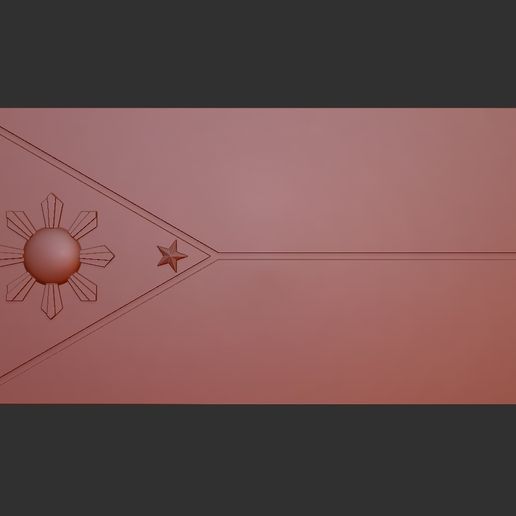 🇵🇭 Philippines flag 3d relief .stl files・ STL File for 3D printing and ...