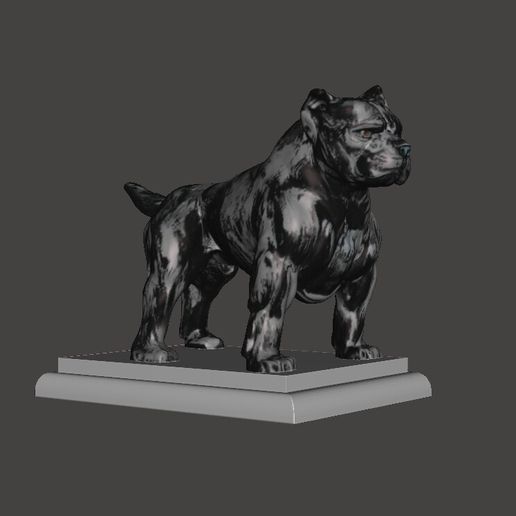 STL file Cane Corso Italiano Dog Figure - 3D Print Model 🦯 (OBJ)・3D ...