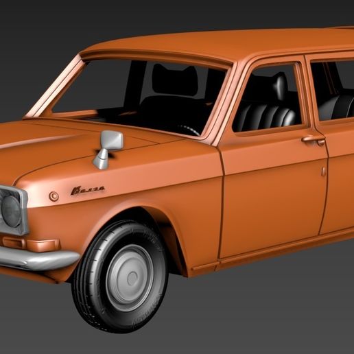🚗 GAZ VOLGA GAZ 24 02 Volga・ 3D File for 3D printing・Cults