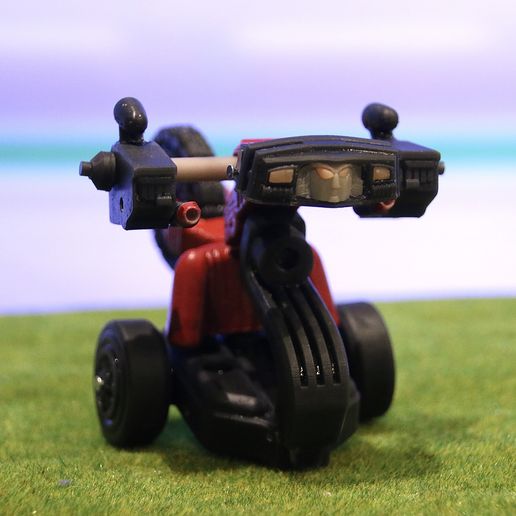 🤖 Transformers Power Cycle Figure・Free STL File for ・Cults