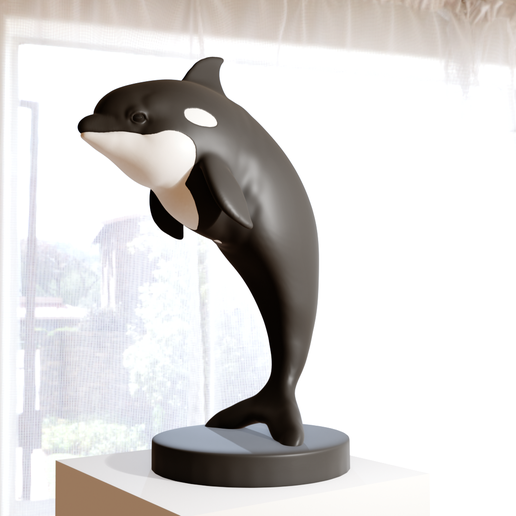 🐳 orca whale stl・ STL File for 3D printing・Cults