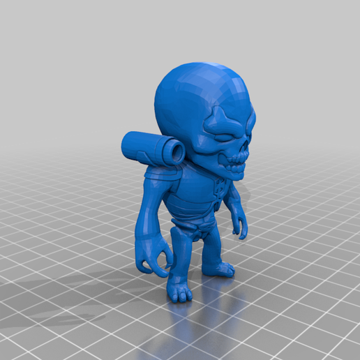 👹 Revenant (Classic) | Mini-figure・Free STL File for ・Cults