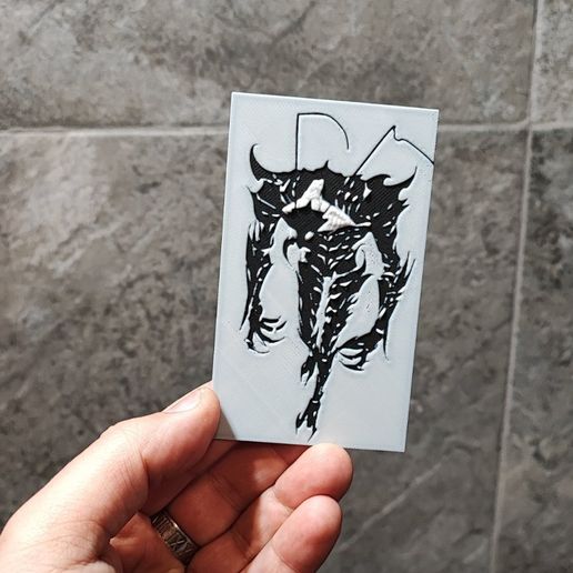 🖼️ Beru - Card and picture (2 in 1)・ STL file for 3D printing・Cults