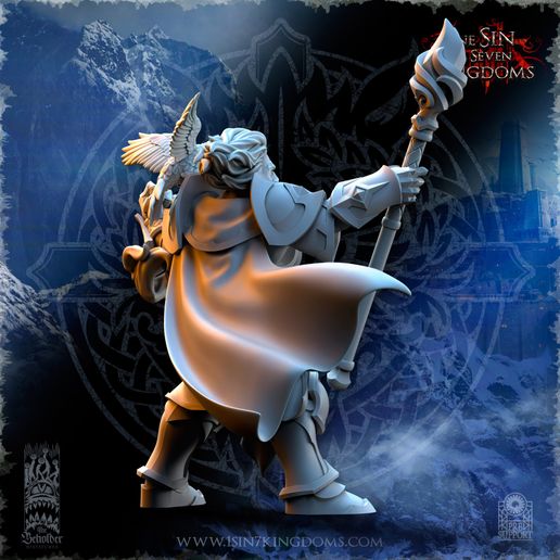 🧙 Ihsahn, High Wizard・ 3D File for ・Cults