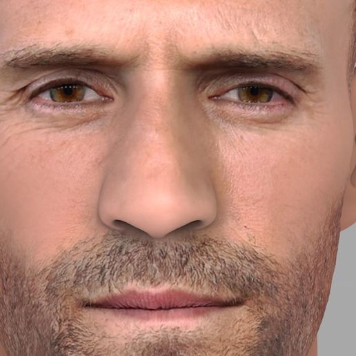 👤 Jason Statham bust for full color 3D printing・ STL File for 3D ...