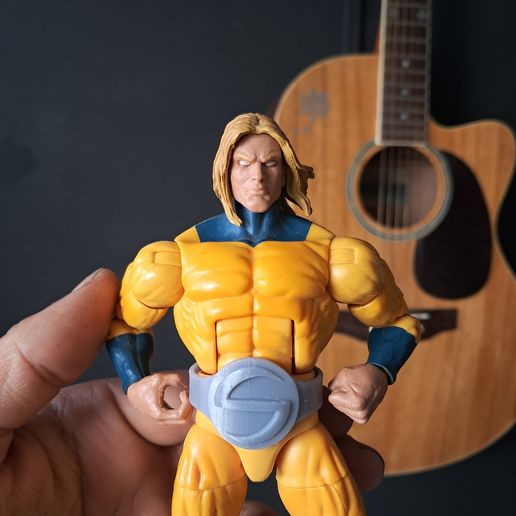 🦸‍♂️ SENTRY BELT (COMIC) FOR MARVEL LEGENDS・ STL File for 3D printing・Cults