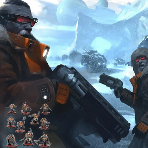 3D file brave prospectors 🛰 ・3D print model to download・Cults