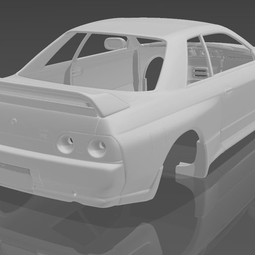🐚 Nissan Skyline R32 Shell Body - Divided Parts for Easy Printing・ STL ...