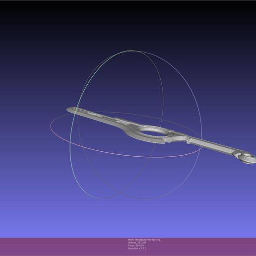 🗡️ Xenoblade Chronicles Monado Sword Assembly・ STL File for 3D printing ...