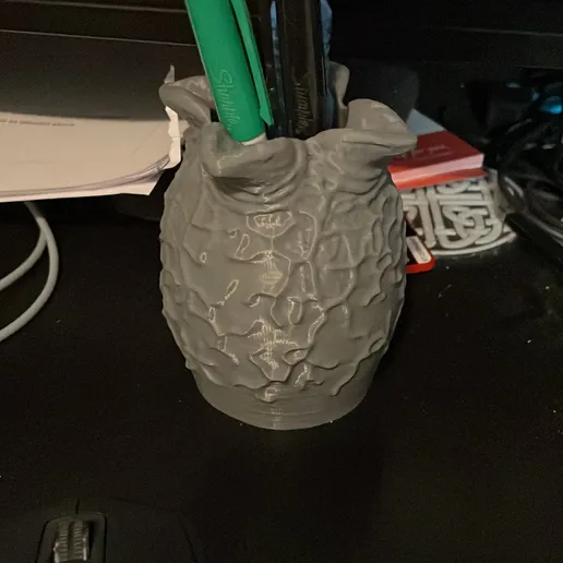 3D file Alien Egg Pen Holder desk organizer : Alien Egg Pen Holder desk ...