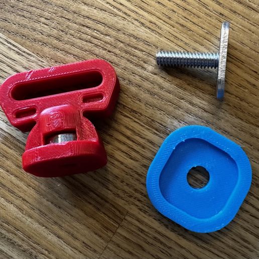 🛶 Kayak Track Mounted Vertical Tie Down・Free 3MF File for 3D printing・Cults
