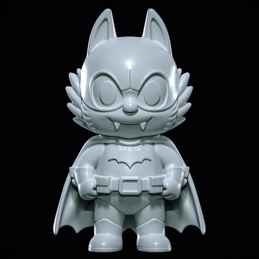 🦸‍♂️ Labubu - Batman DC Comics statue - 3D print・ 3D File for 3D ...