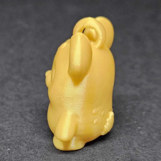 🐾 Standing Hyena + Keychain Version・ 3D File for 3D printing・Cults